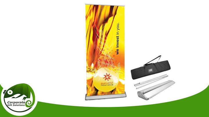 Stand out at any event with these executive roll up banners. Have them ...